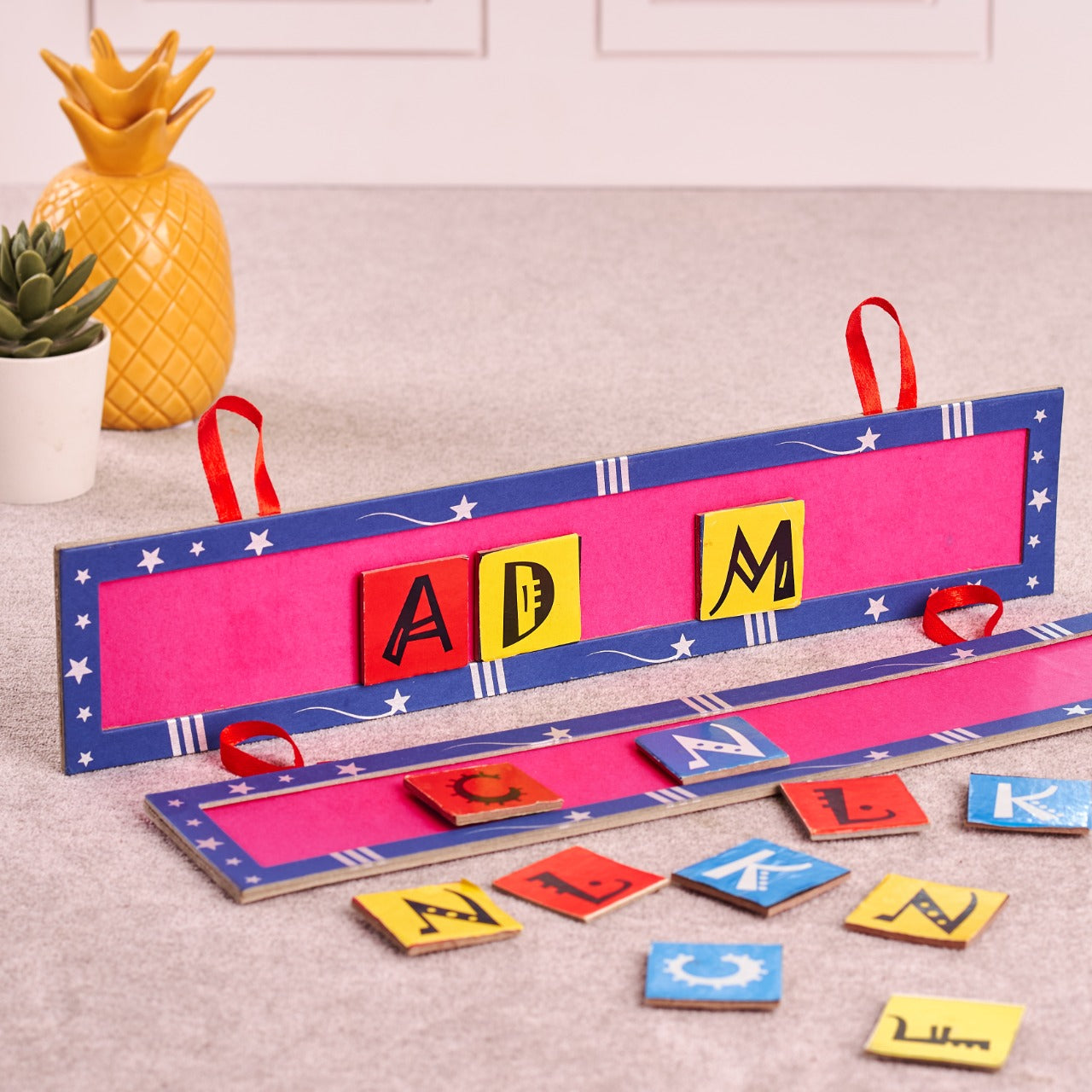 Name Board Making Activity Thedottedi in name-board-making-activity-thedottedi-in